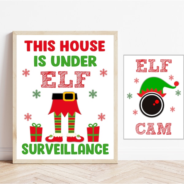 Elf Surveillance - Etsy