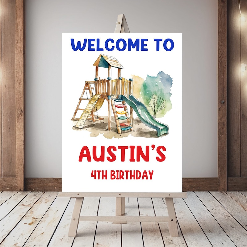 Playground Sign - Etsy