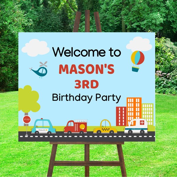 Transportation Party - Etsy