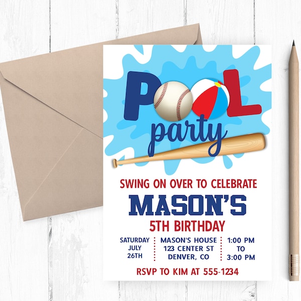 Baseball Theme Party - Etsy