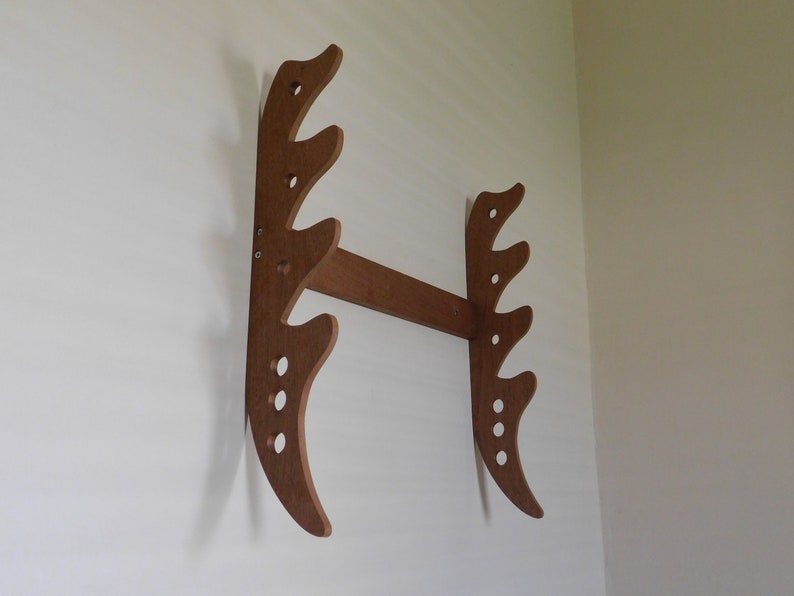 Traditional Wooden Bow and Arrow Rack for 4 Bows - Etsy