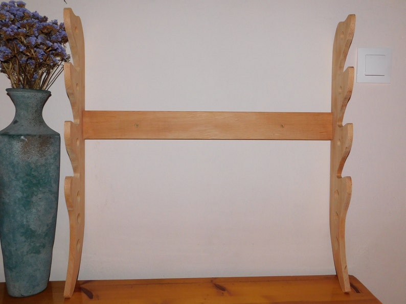 Traditional Wooden Bow and Arrow Rack for 4 Bows - Etsy