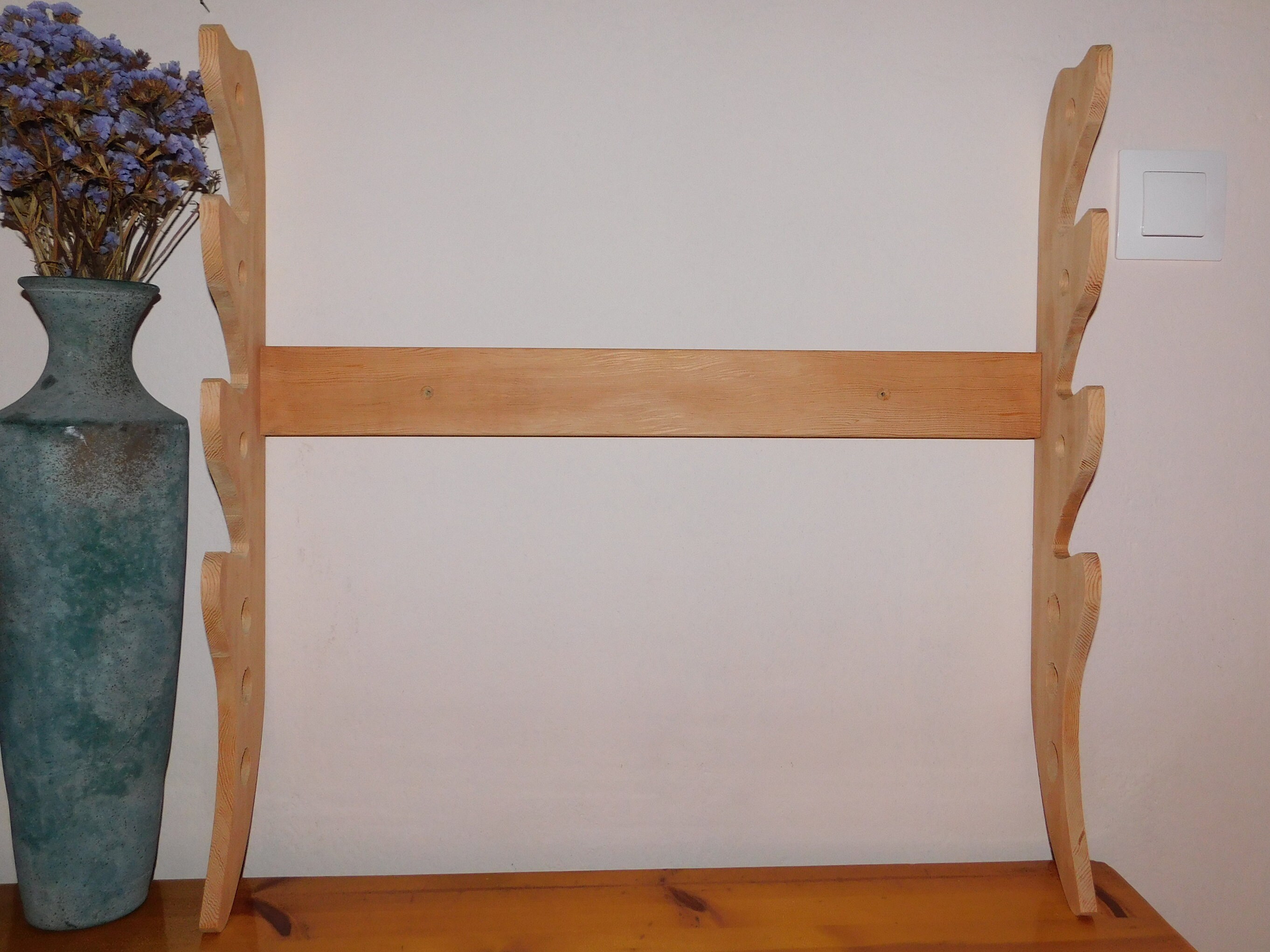 Traditional Wooden Bow and Arrow Rack for 4 Bows - Etsy