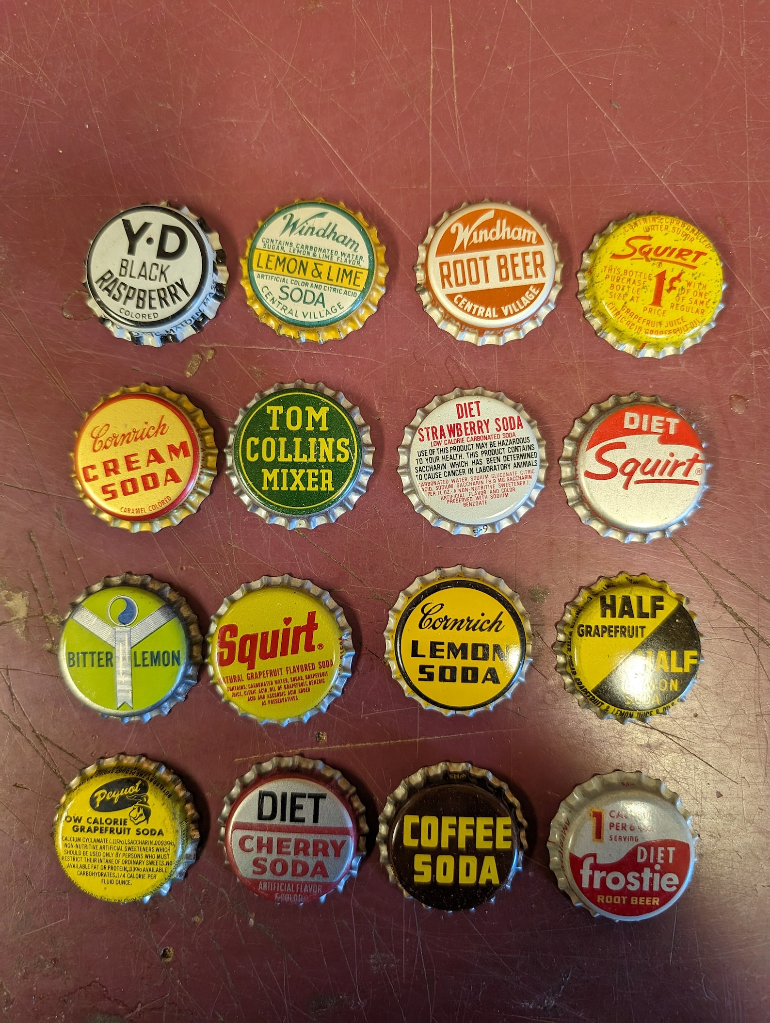 16 Different Vintage New Old Stock Soda Bottle Caps - Etsy