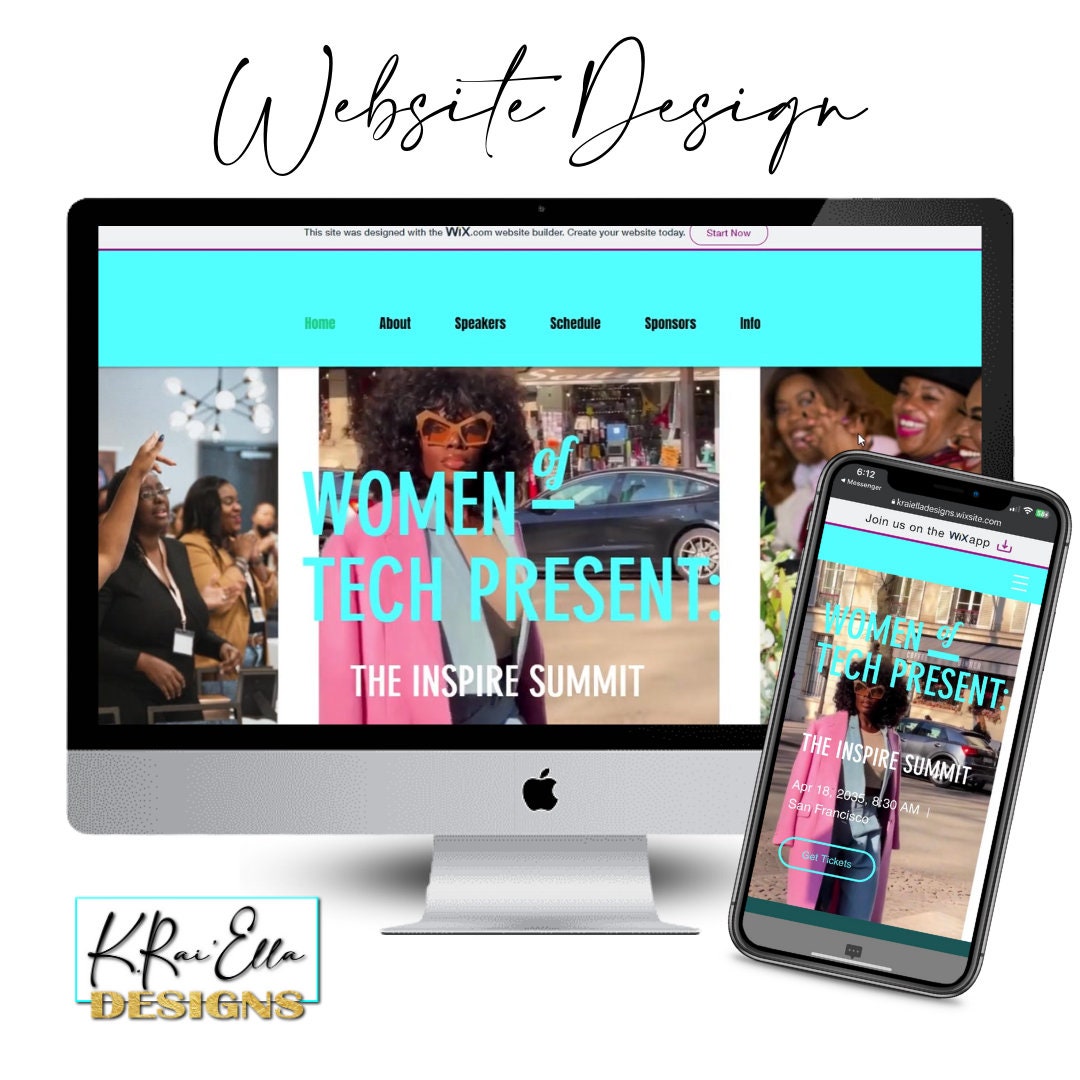 Wix Website Template, Premade Website Template, Ecommerce Website ...