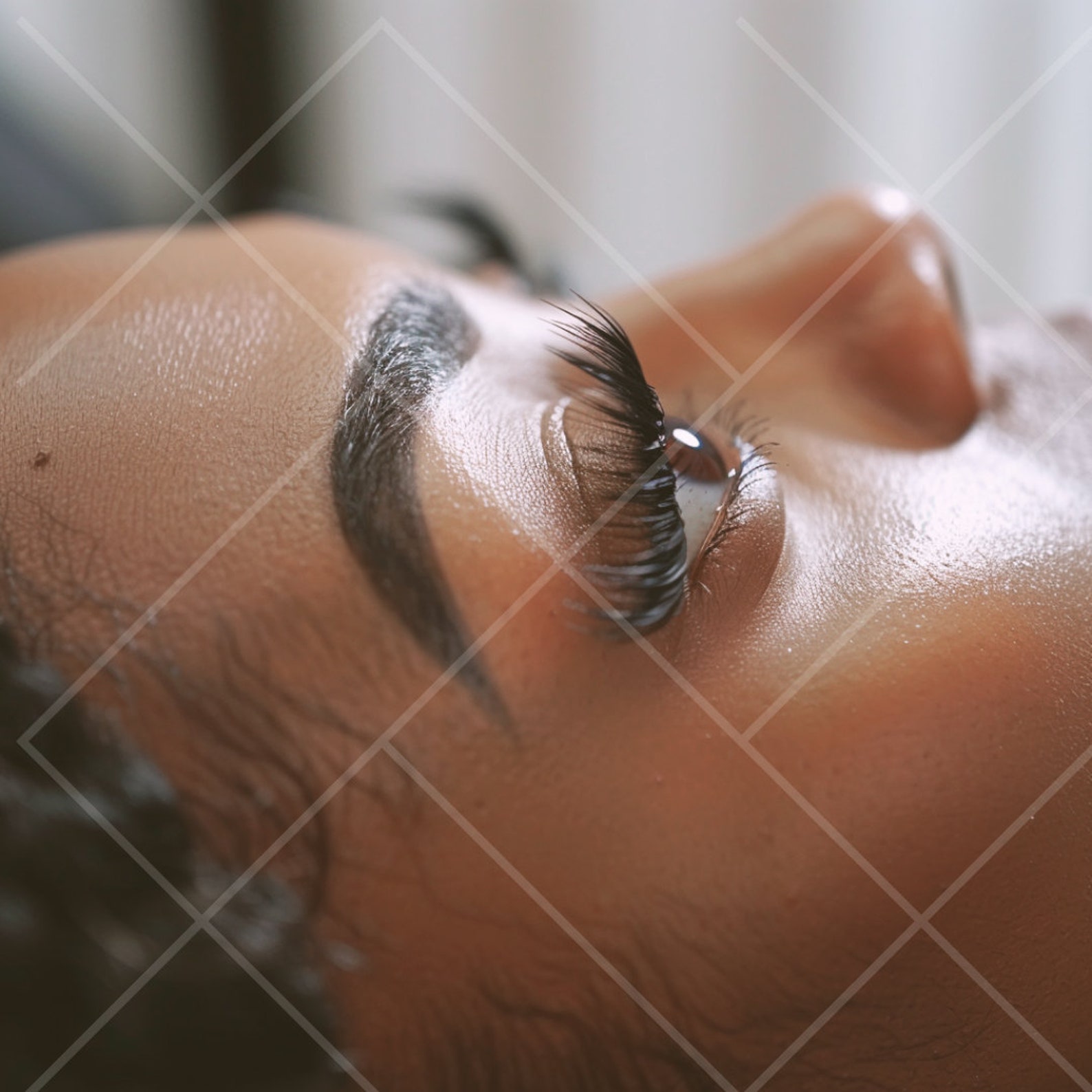 Lash Model Stock Photo Bundle, Eyelash Extensions Stock Images, Black ...