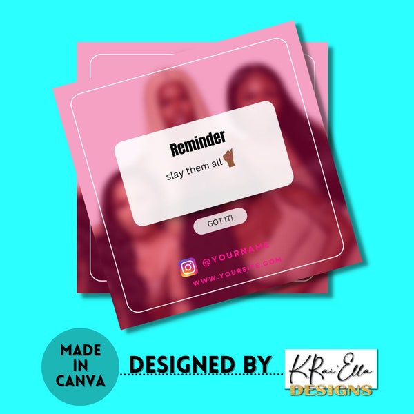 Reminder - Etsy