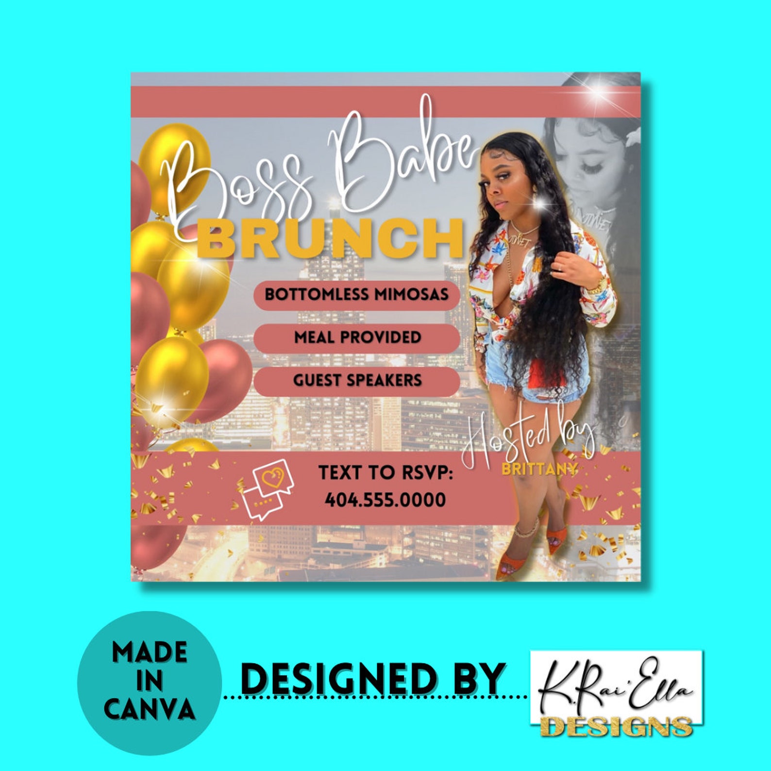 DIGITAL FLYER Design//hair Extension Business//lash Extension Business ...