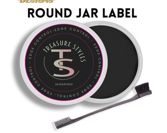 DIY Edge Control Label Design Bundle, Do It Yourself Edge Control Label ...