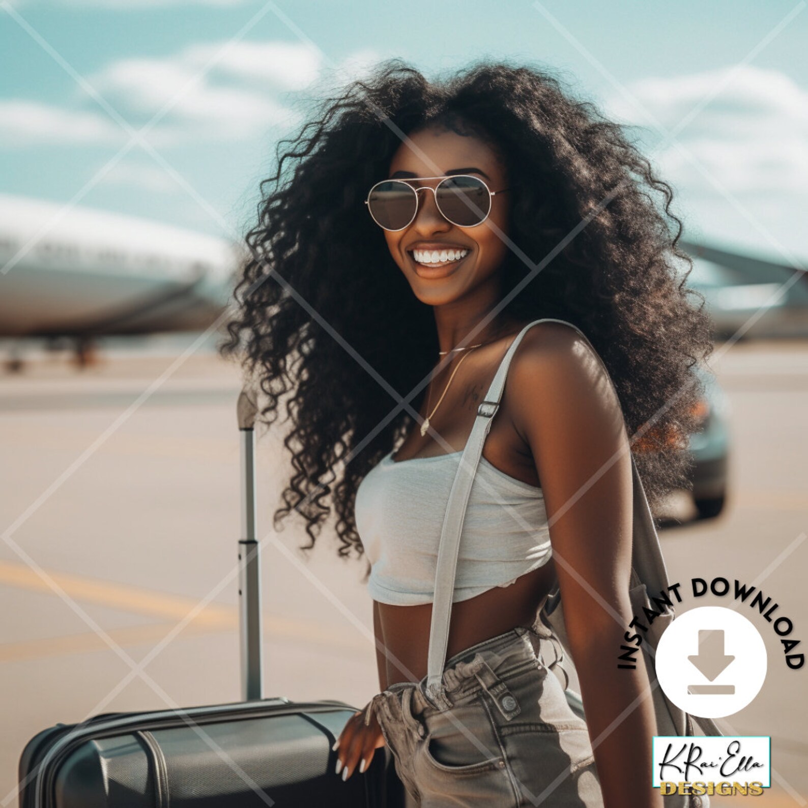 Melanin Themed Travel Stock Photo Bundle, Beauty Stock Photos, Stock ...