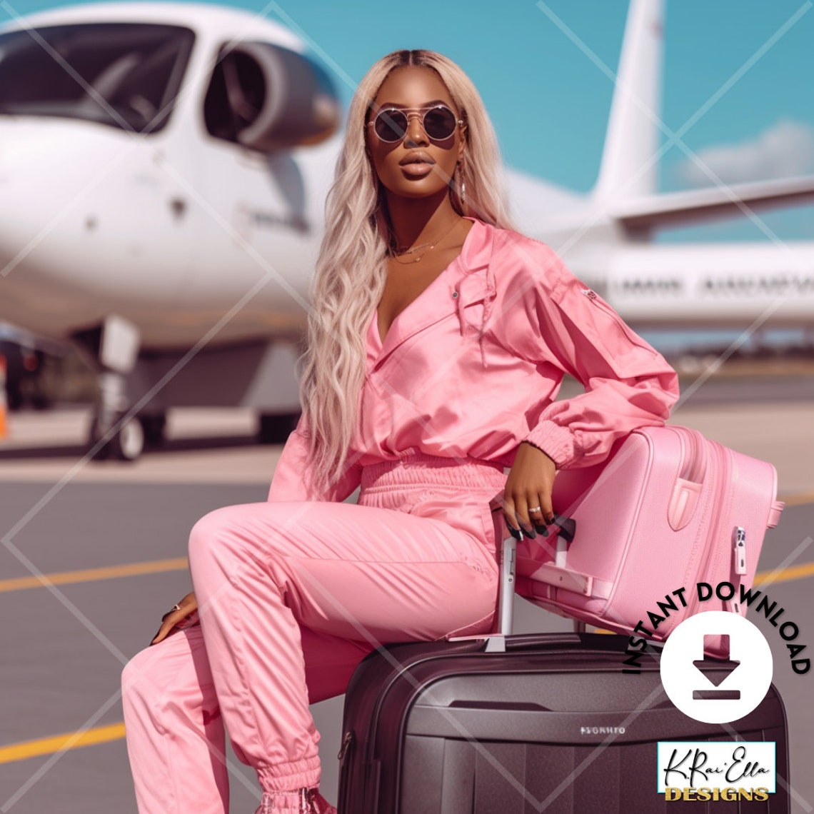 Pink Themed Travel Stock Photo Bundle, Beauty Stock Photos, Stock ...