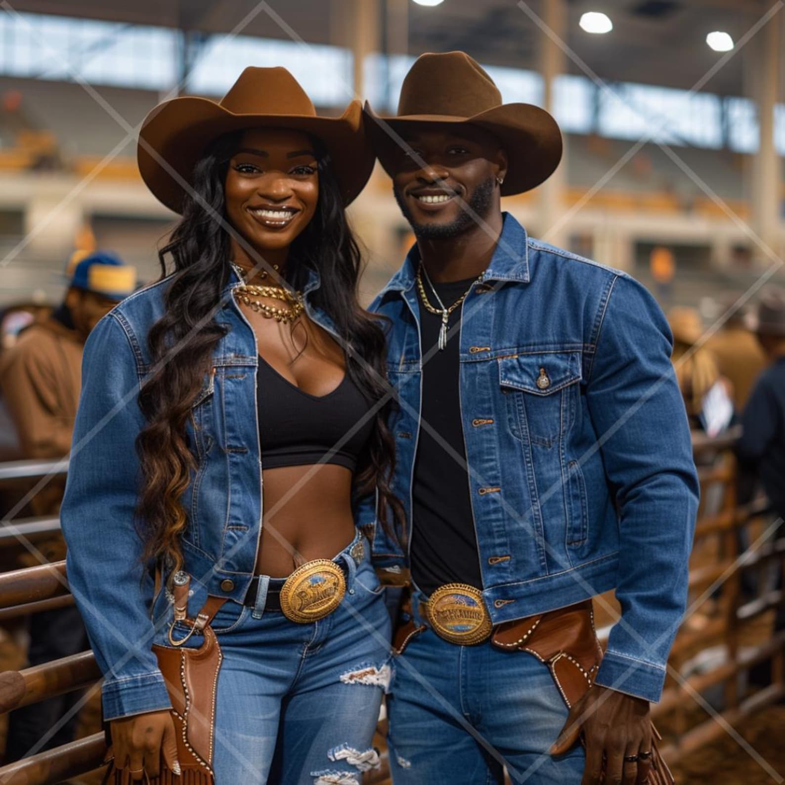 Cowboy Couples Photo Bundle, Rodeo Stock Images, Melanin Images ...