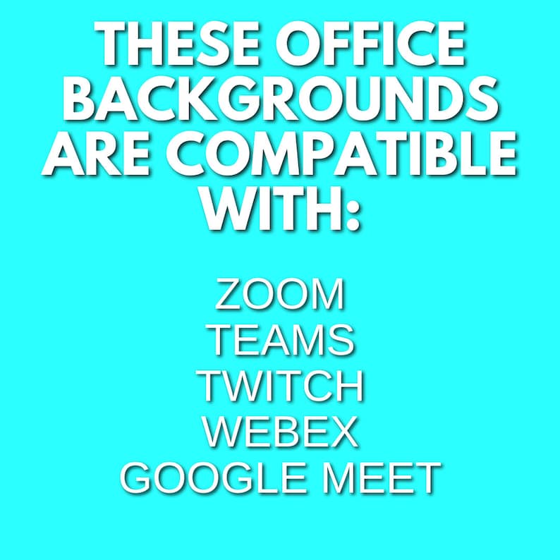 Green Office Virtual Background Bookshelf, Zoom Meetings, Home Office ...