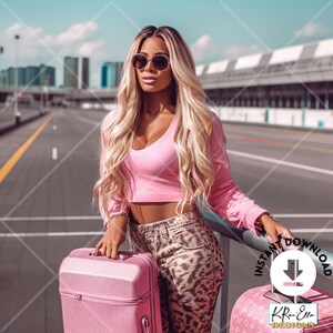 Pink Themed Travel Stock Photo Bundle, Beauty Stock Photos, Stock ...