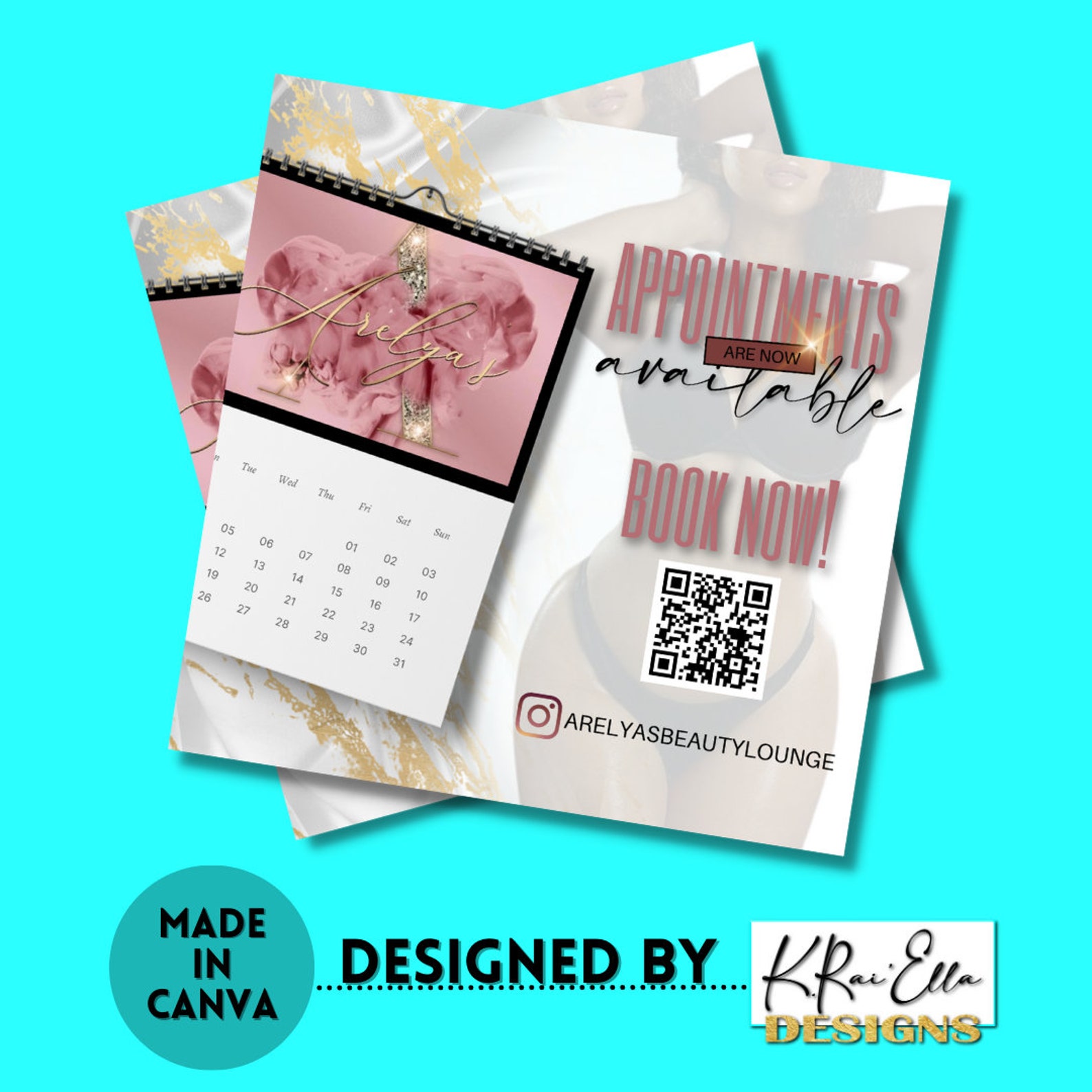 Book Now Flyer, QR Code Flyer, Appointments Available, Booth Flyer ...