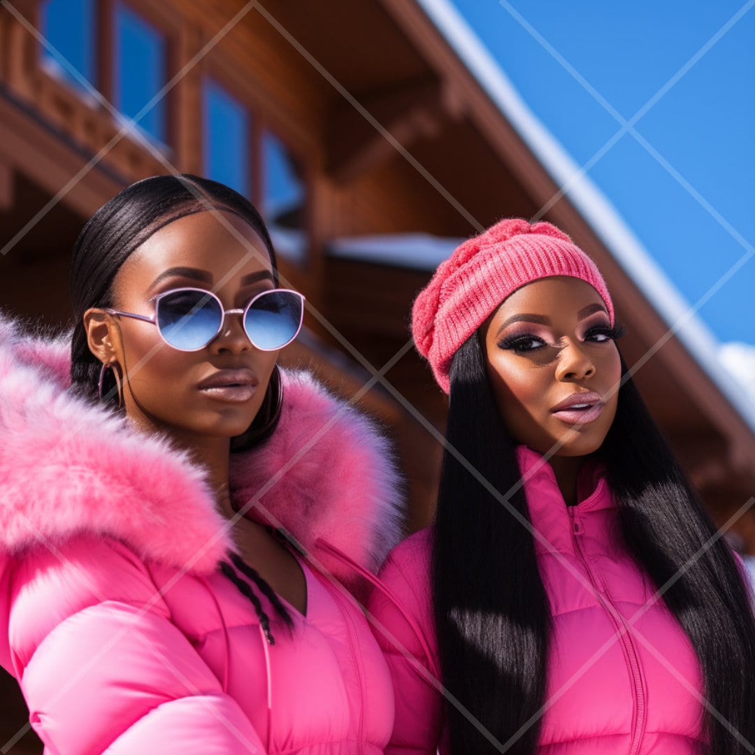 Ski Trip Pink Theme Photo Bundle, Beauty Stock Photos, Stock Images ...