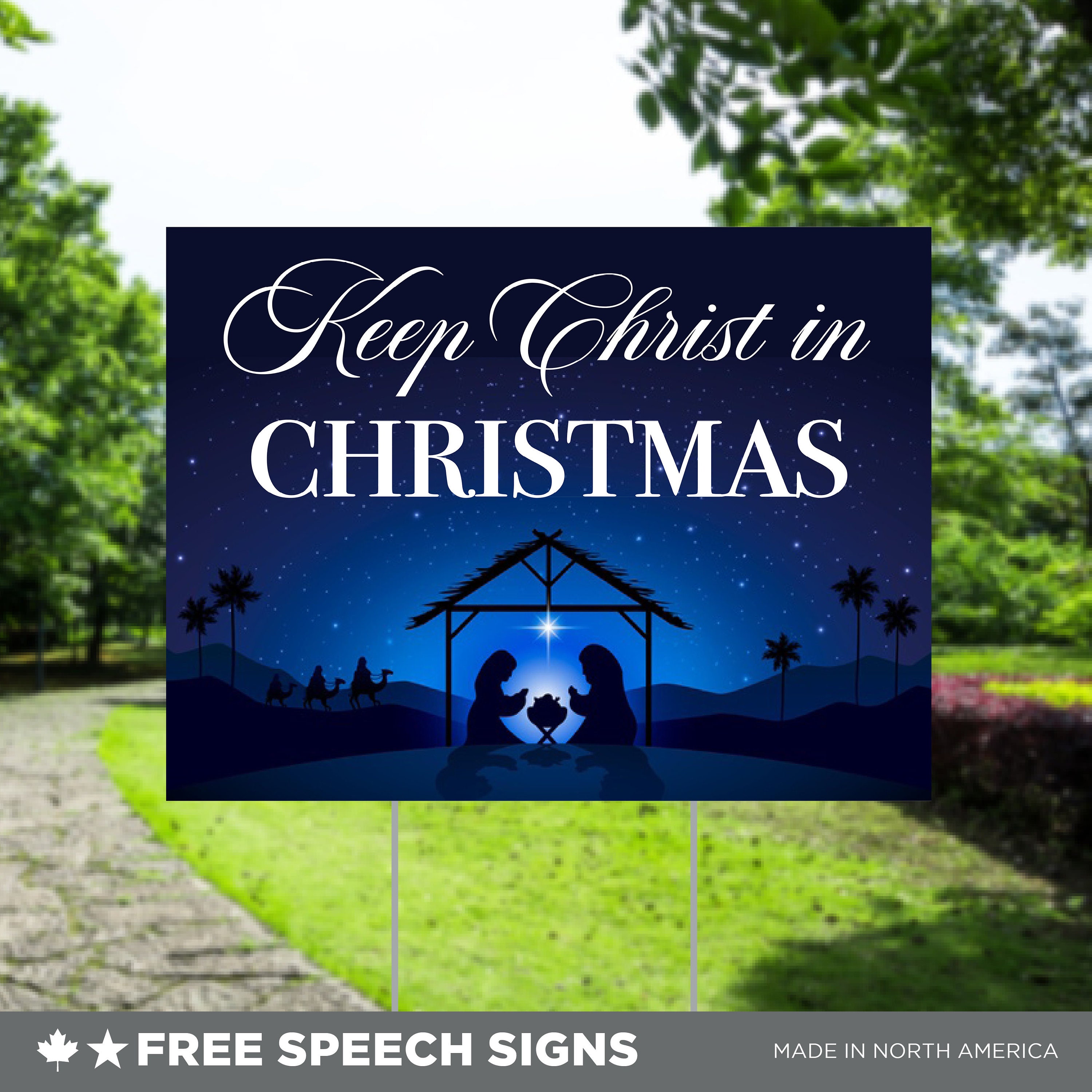 Keep Christ In Christmas Poster