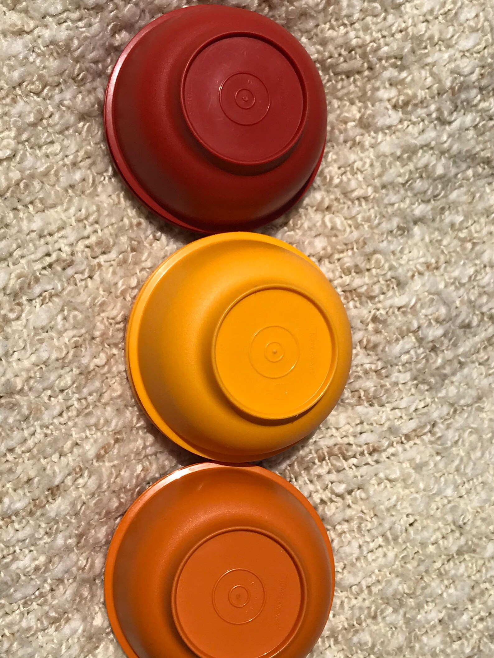 Vintage Tupperware Set of 3 - Etsy