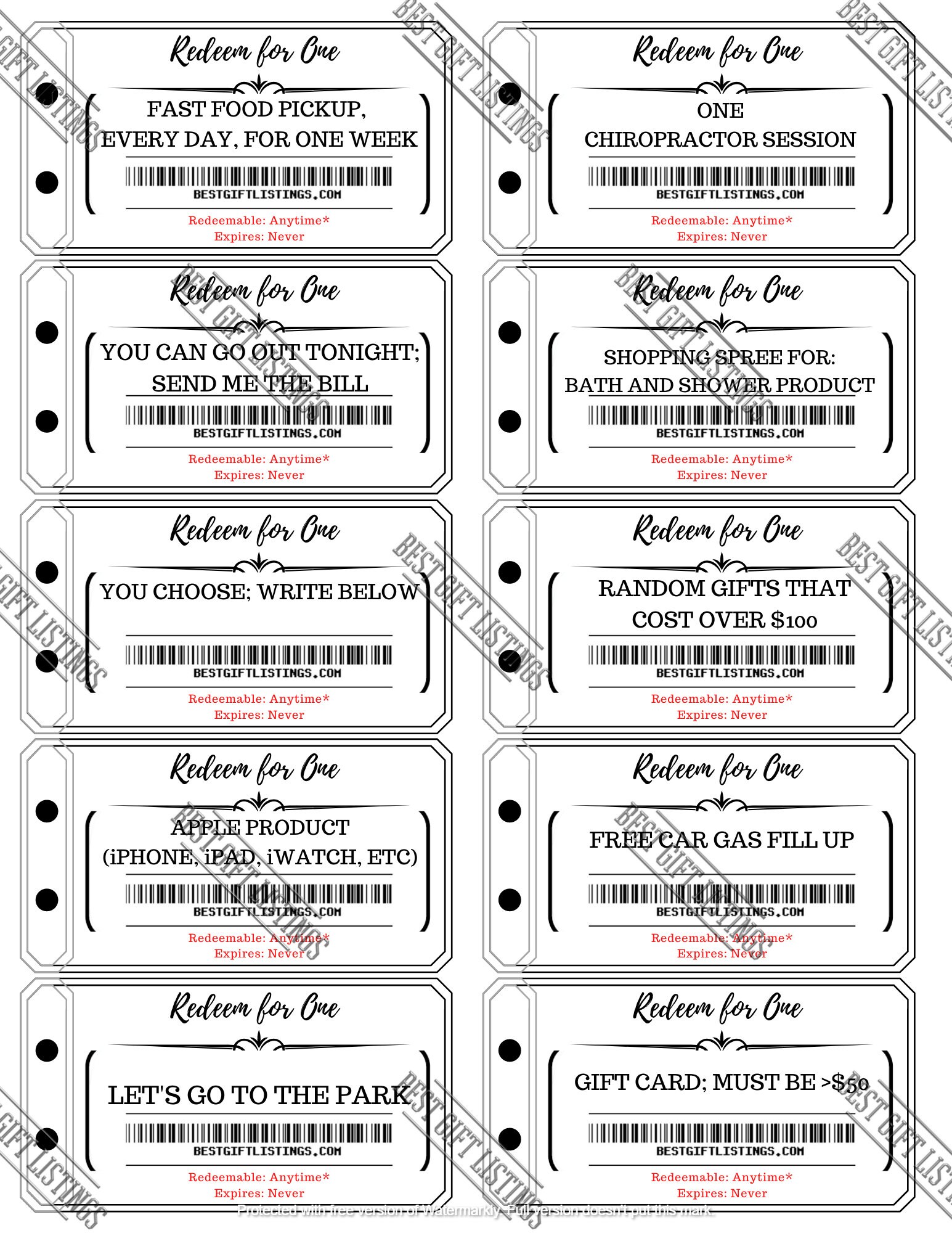 Printable Coupon Book For Sister Instant Download Printable Etsy