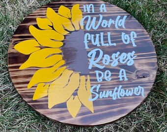 Burnt Wood Sign - Etsy