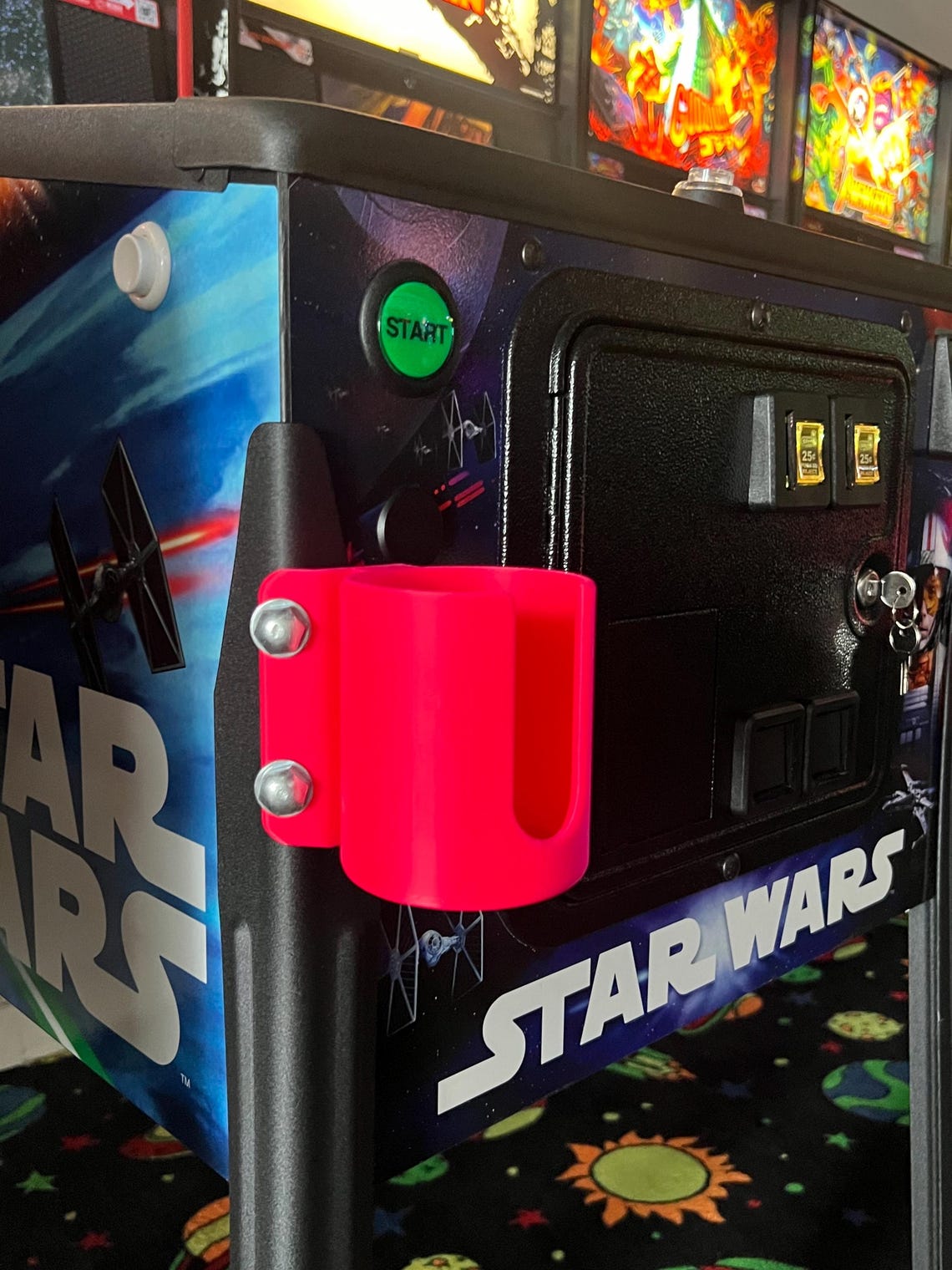 Custom Pinball Cup Holders - Etsy