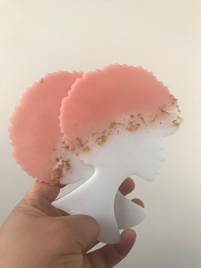 Two Set Afro Coasters - Etsy