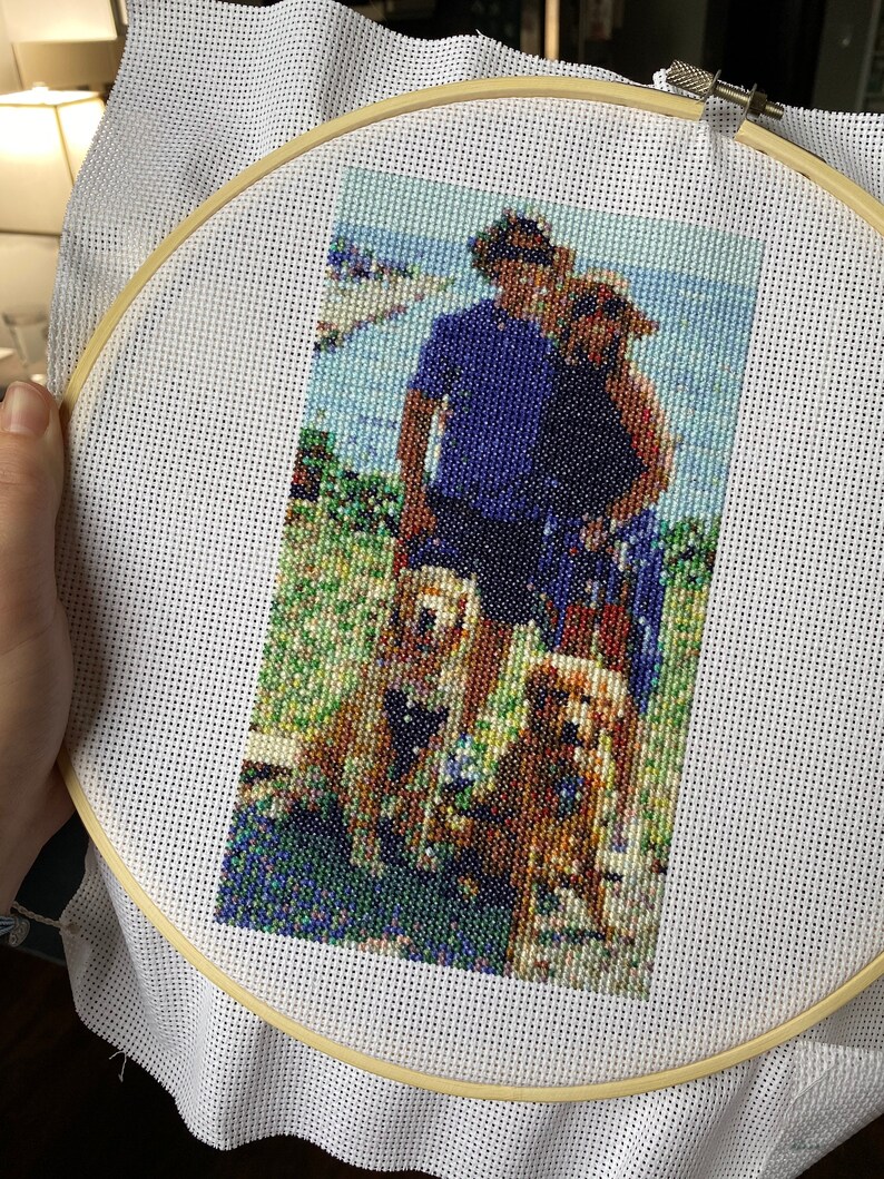 Personalized Photo to Cross Stitch - Etsy