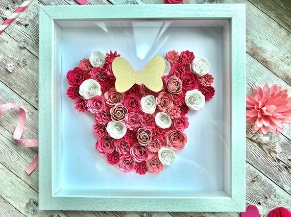Minnie Mouse Shadow Box Personalized Gift Gift for Girls - Etsy