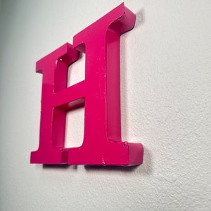 Metal Letters, Metal Letters for Wall, Heavy Duty Metal Letters, Rustic ...