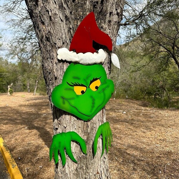 Grinch Wall Decor - Etsy