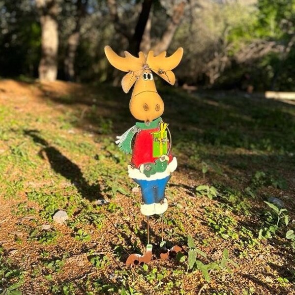 Christmas Moose - Etsy
