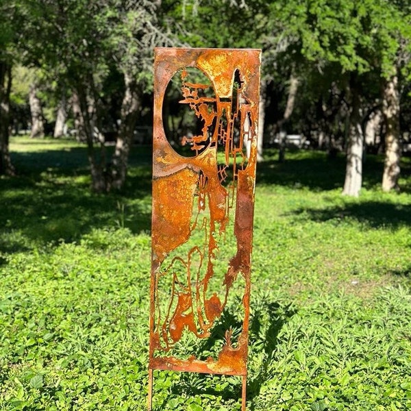 Rusted Metal Screen - Etsy