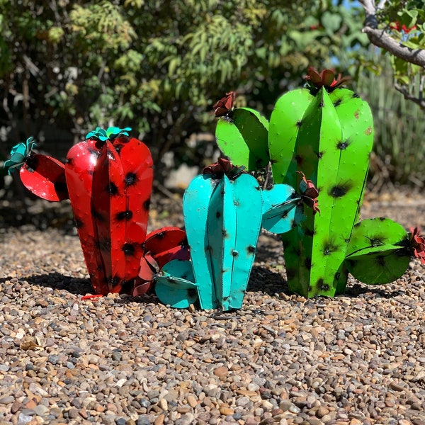 Metal Cactus - Etsy