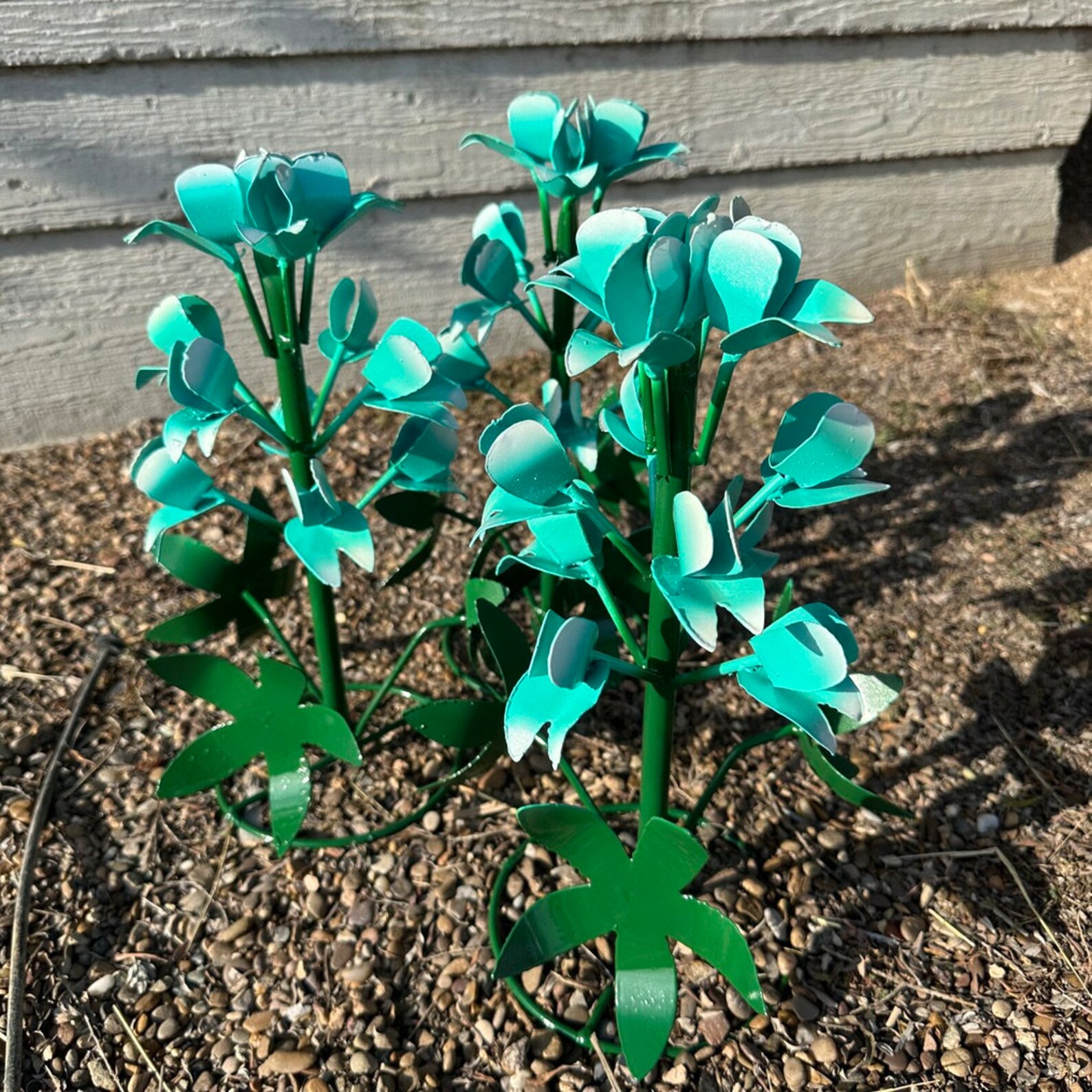 Set of 3 Handmade Metal Bluebonnets - Etsy
