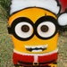 Christmas Minions Metal Yard Art - Etsy