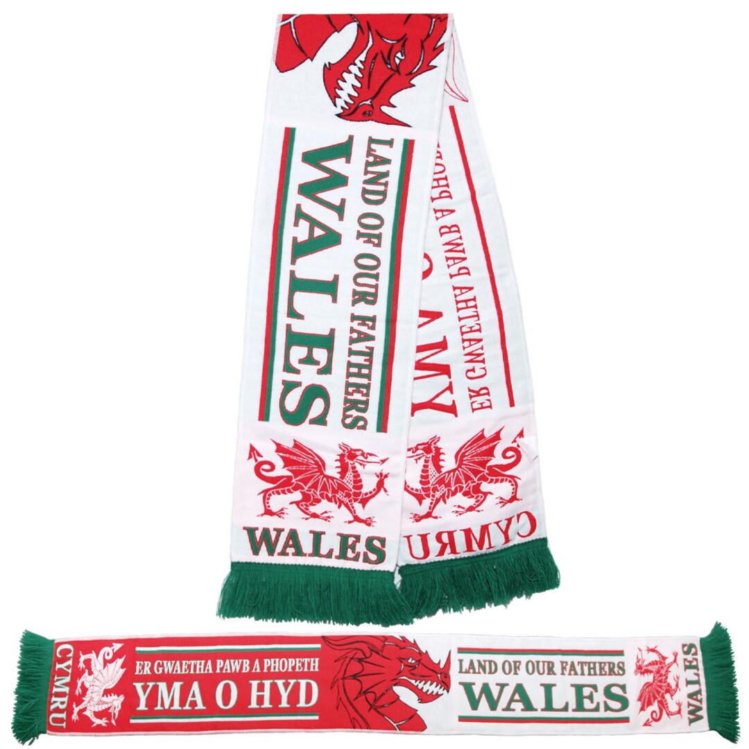 Wales Scarf Land of Our Fathers Wide HD Scarf Yma O Hyd Fan Original ...