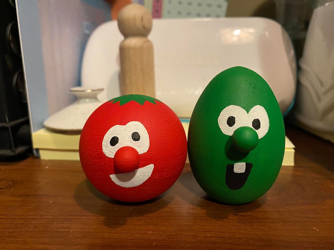 Veggietales Bob and Larry - Etsy