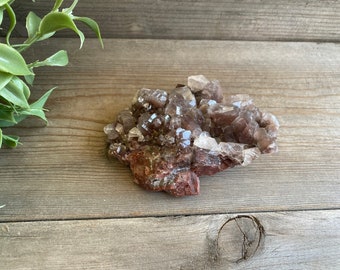 Red Calcite Cluster - Etsy