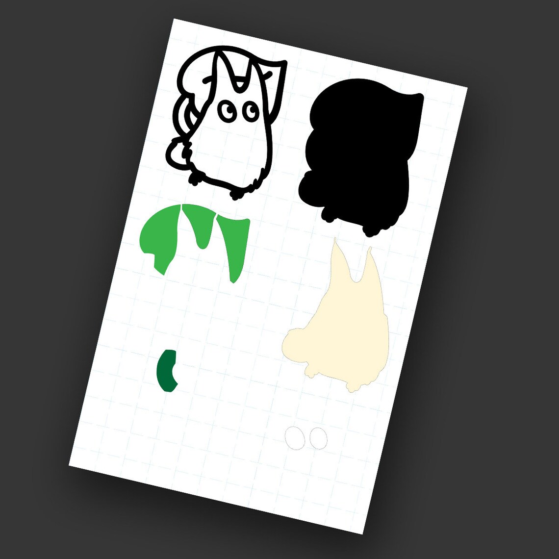 Bunny Totoro Studio Ghibli Cricut SVG File - Etsy