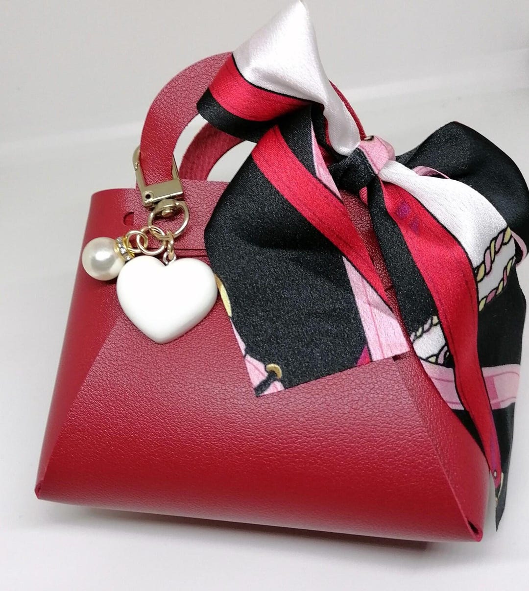 For Confirmation Money Gift Wrapping Handbag RED SELECTION Pendant ...