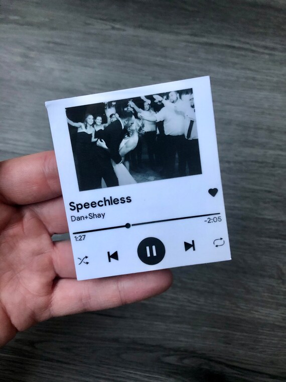 Custom Song Sticker Album Sticker Glossy Vinyl Sticker | Etsy