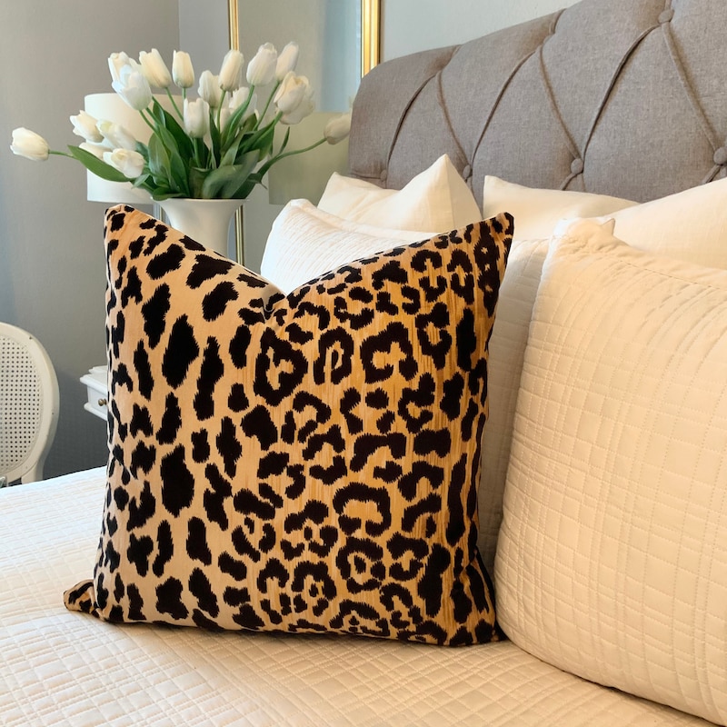Leopard Pillow Cover - Etsy