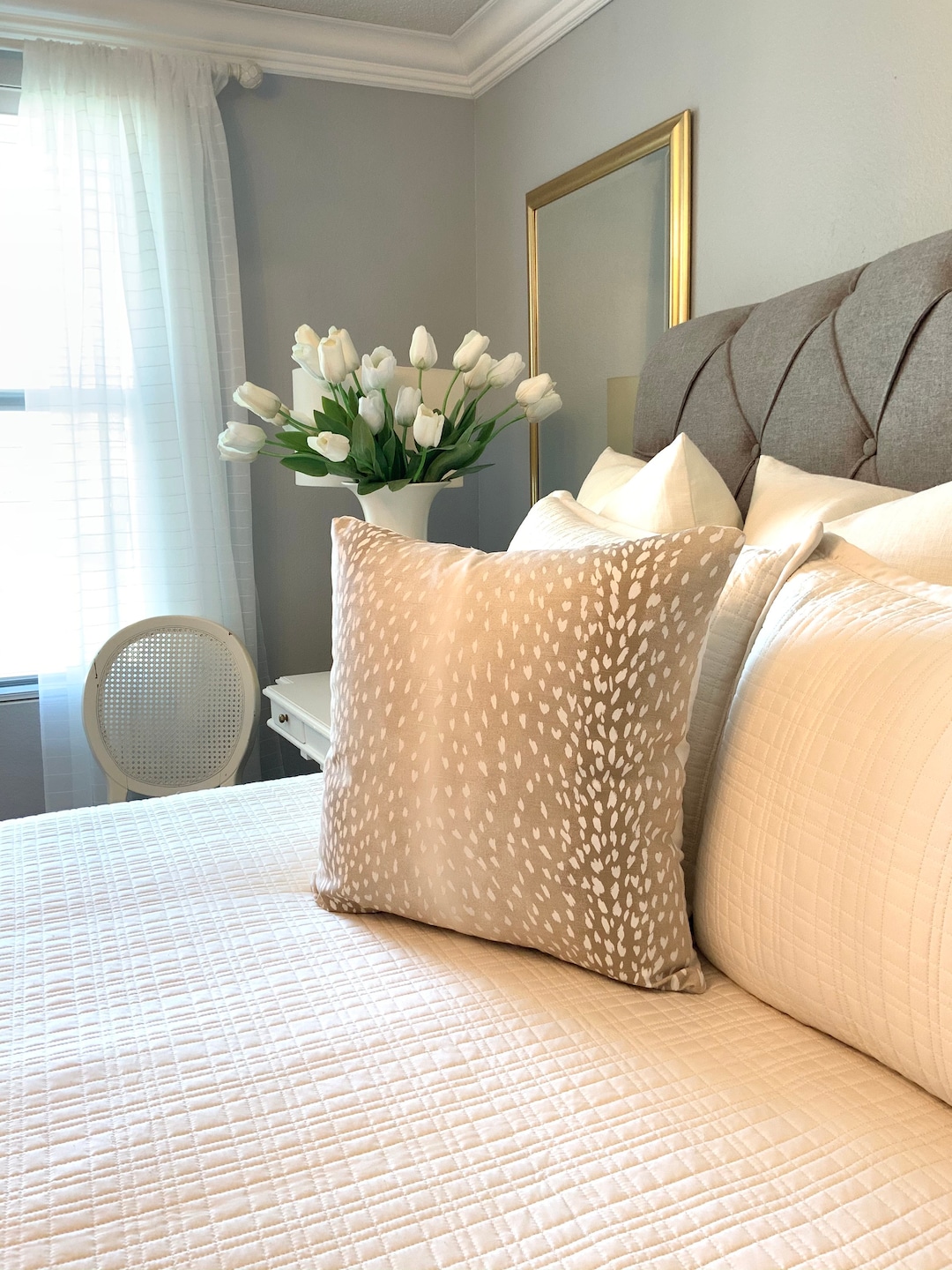 Fawn Pillow Cover Home Decor - Etsy