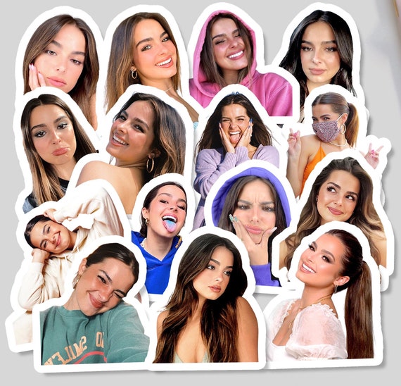 Addison Rae Tiktok Matt Sticker Pack 15 Addison Rae Stickers - Etsy