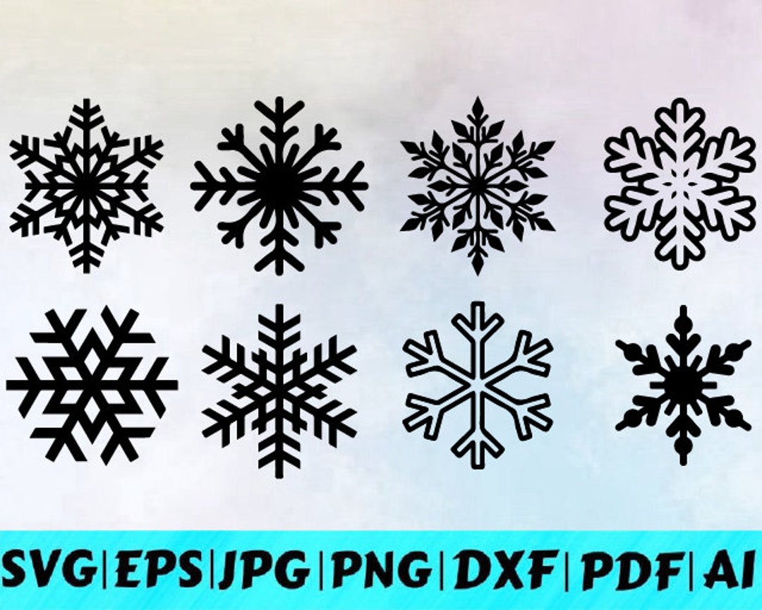 Snowflake Svg / Christmas Svg / Winter Svg / Snowflake Cut File ...
