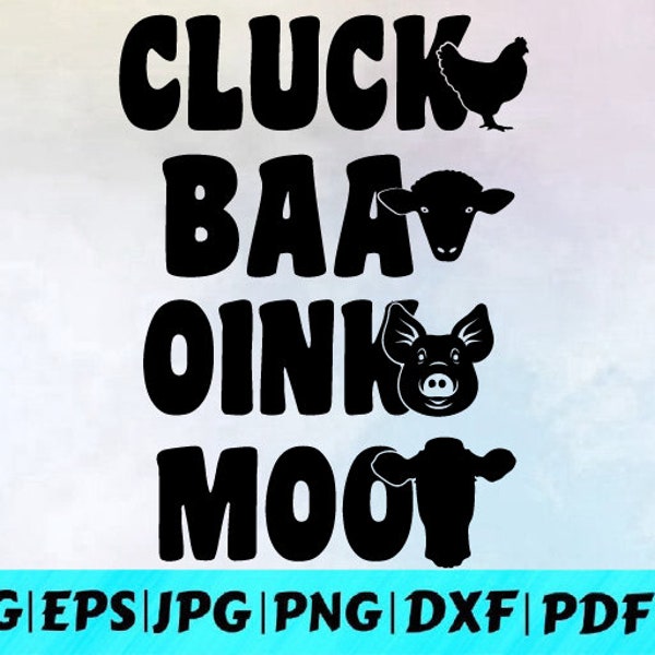 Oink Moo Im Two Svg - Etsy Singapore