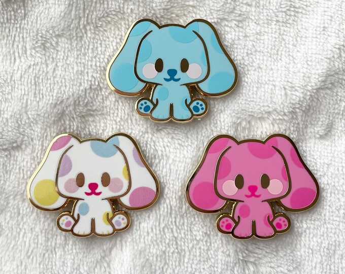 Clue Dog Pins Kawaii Hard Enamel Pin - Etsy