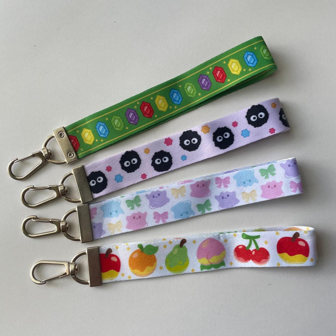 Kawaii Wristlets | Wrist Lanyards - Etsy