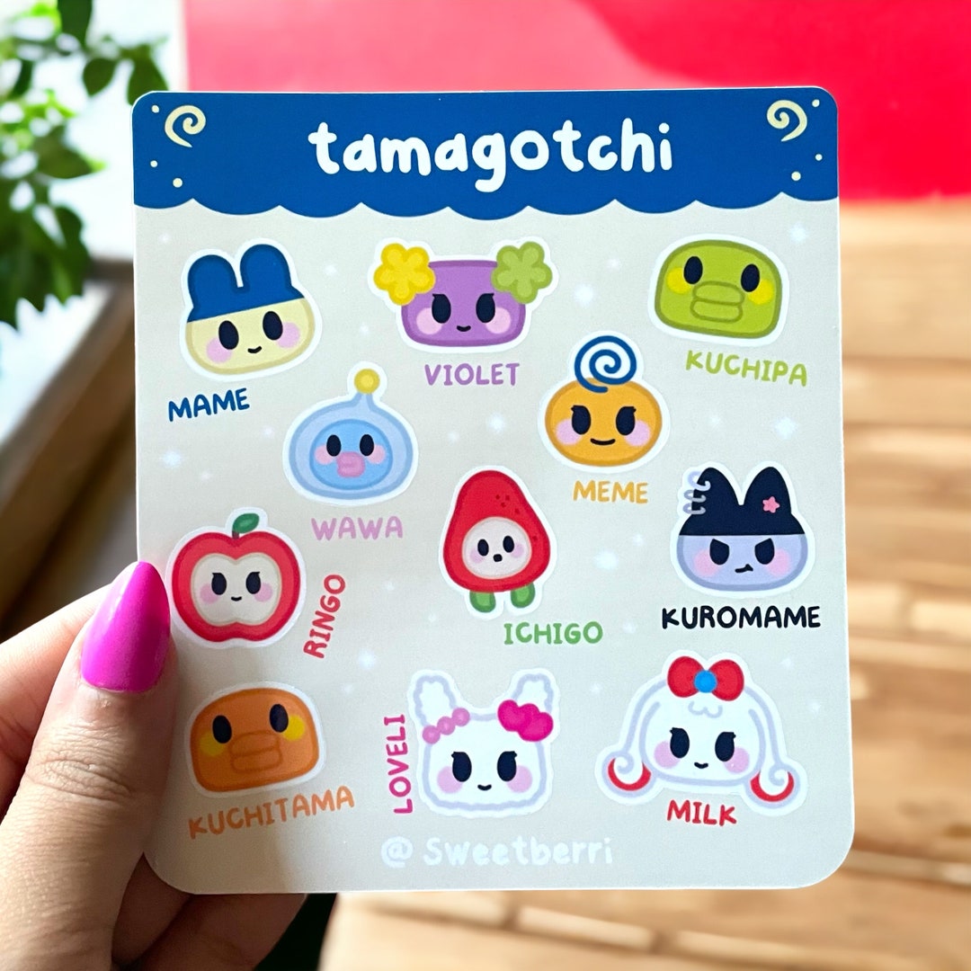 Tama Sticker Sheet | Kawaii Stickers - Etsy