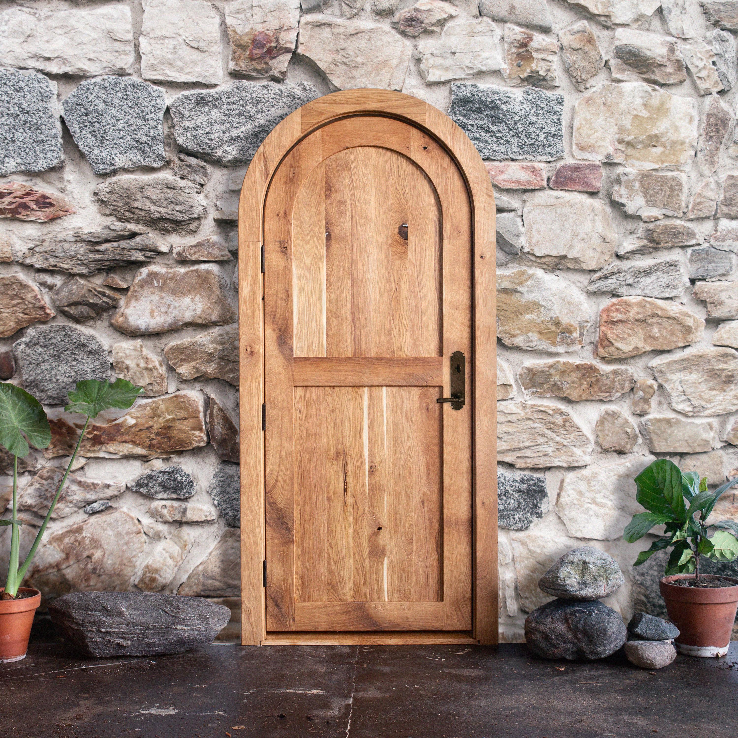 Handcrafted Round Top Door - Etsy